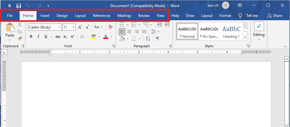 Microsoft Word Lesson-1